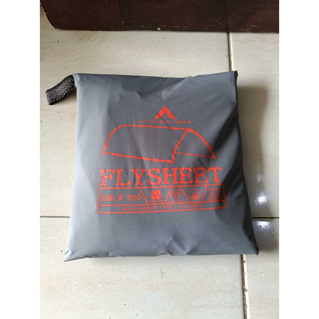Jual Flysheet Fly Sheet 2X3M 3X3M 3X4 4X6 Meter Waterproof Bivak ...