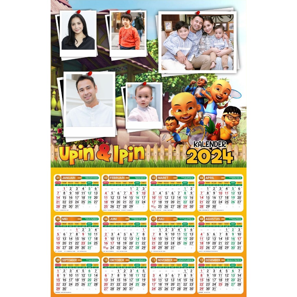 Jual CETAK KALENDER 2024 MURAH | CETAK KALENDER CUSTOM | KALENDER TEMA ...
