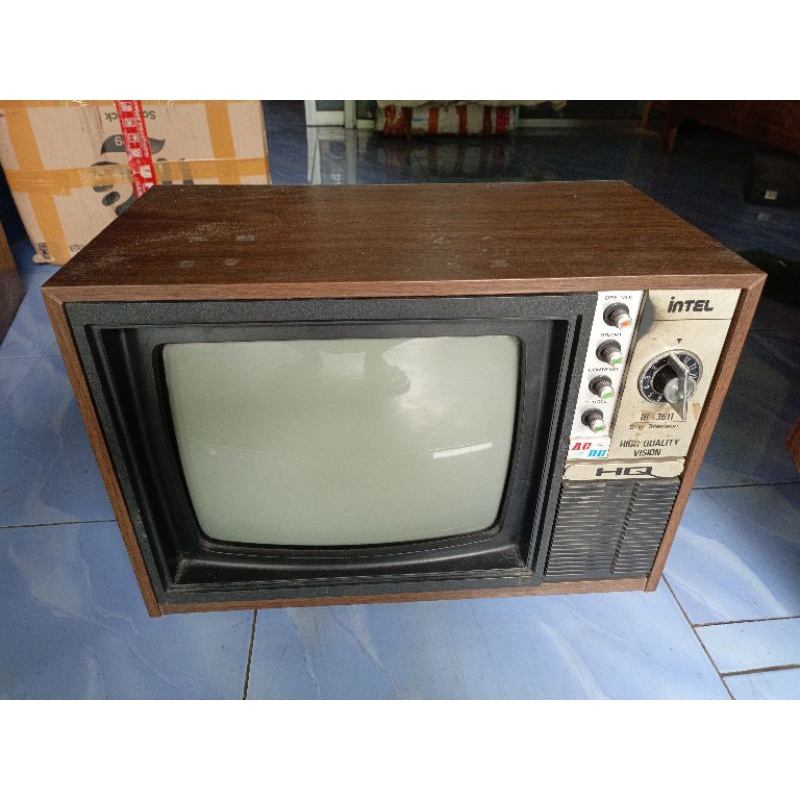 Jual tv kayu intel jadul antik | Shopee Indonesia