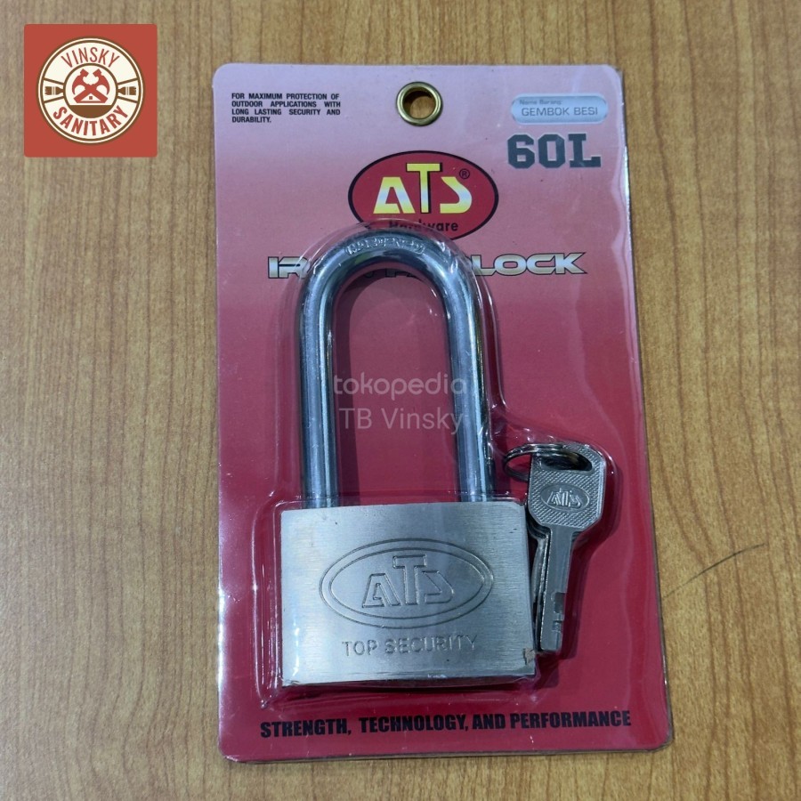Jual Gembok ATS Nekel 60 panjang pjg | Shopee Indonesia
