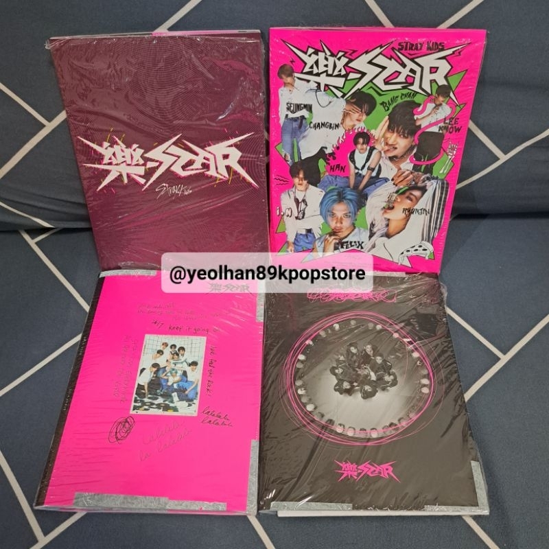Jual [READY STOCK OFFICIAL] STRAY KIDS Album 樂-STAR Photobook Rock ...
