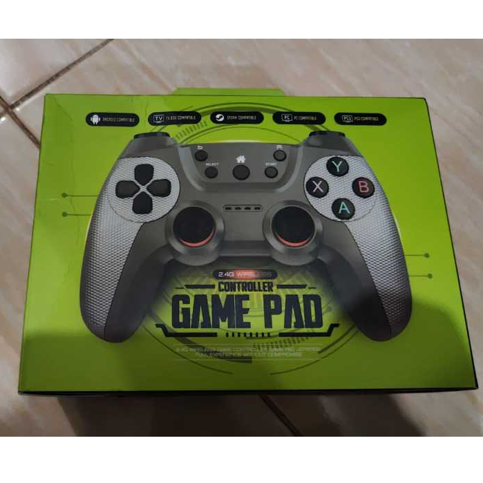 Jual Gamepad Joystick Stick Game Wireless 2 4ghz Pc Laptop Smart Tv Box
