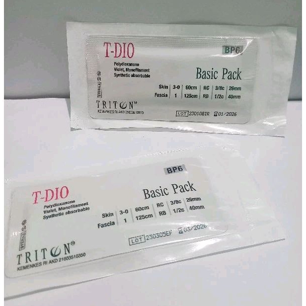 Jual Benang T Dio / T-Dio / Triton Dio Basic Pack BP6 Pcs | Shopee Indonesia