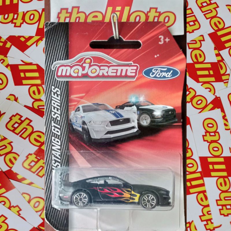 Jual MAJORETTE FORD MUSTANG GT SERIES FLAMES FLAME API FIRE | Shopee ...