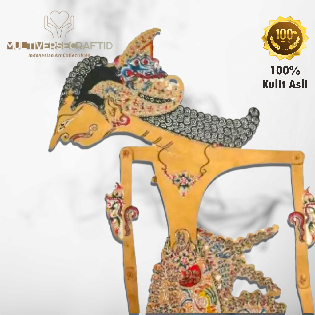 Jual Wayang Alusan Kulit Sapi ASLI Abimanyu Alusan Ukuran Standar ...