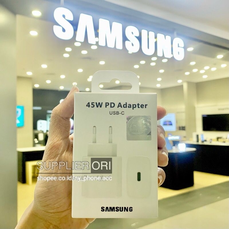 Jual ORIGINAL TRAVEL ADAPTER SAMSUNG 45W Galaxy S23 Ultra S24 Fold 6 ...