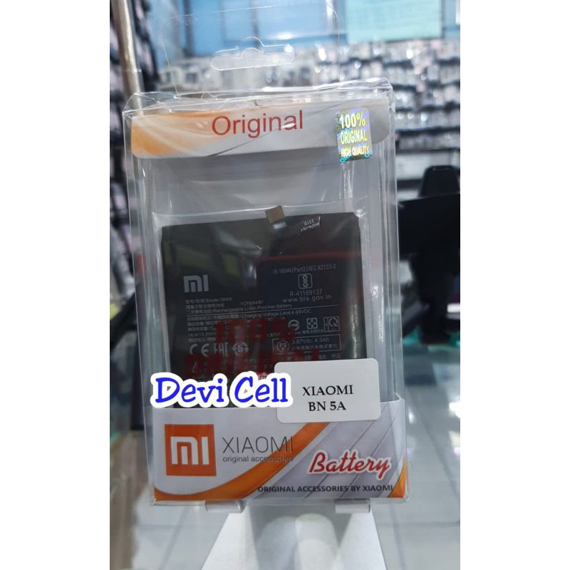 Jual original 100 persen baterai xiaomi redmi note 10 5G bn5a bn-5a ...