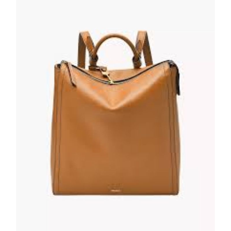 Jual Fossil parker large backpack tan | Shopee Indonesia