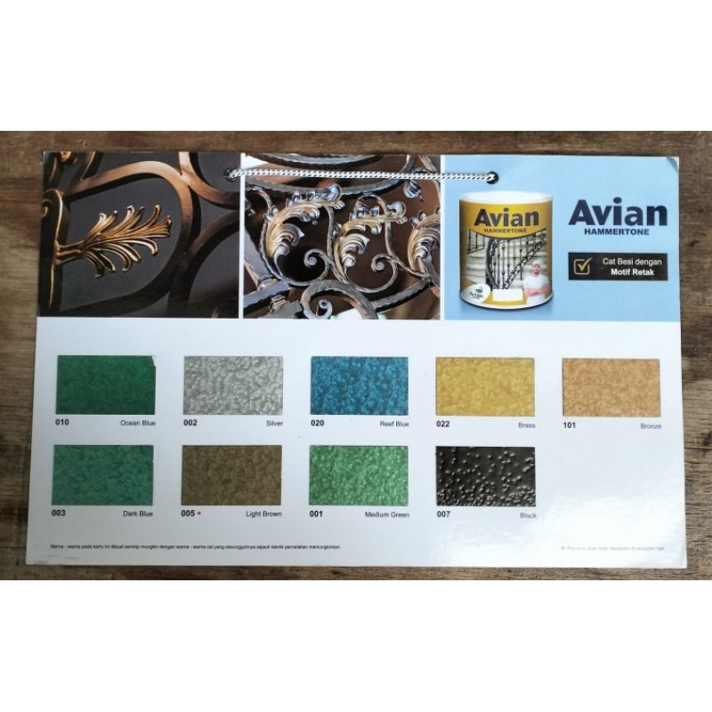 Jual hammertone cat avian 1kg,cat Avian hammertone,hamerton,cat efek ...