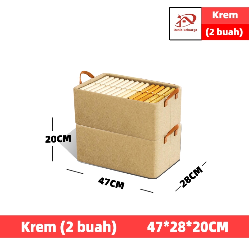 Jual Lipat Besar baju Storage Box Serbaguna Jenis laci box storage ...