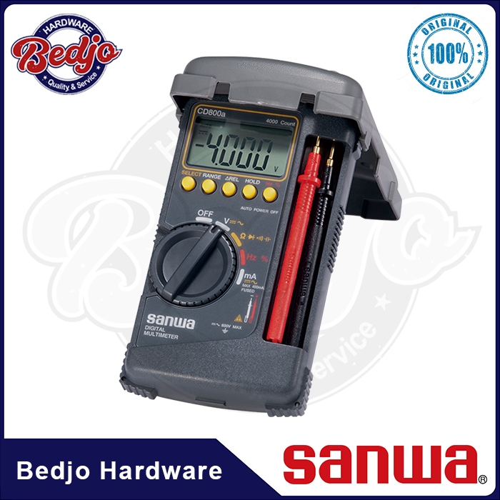 Jual Multitester Digital SANWA CD800A - Multimeter Avometer DIgital ...