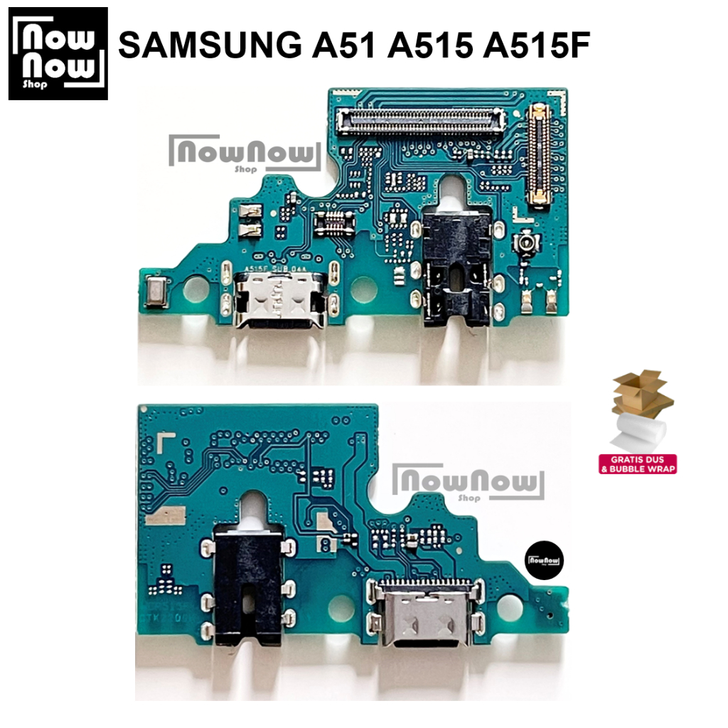 Jual BOARD KONEKTOR PAPAN CAS SAMSUNG A51 A515 A515F PCB CONNECTOR ...