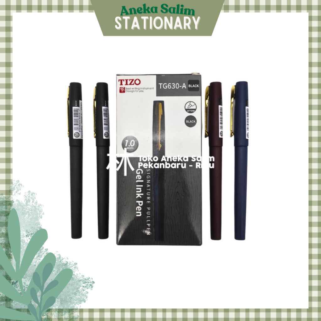 Jual Anekasalim - Tizo Signature Pen / Gel Pen TG-630A 1.0 MM ( 1 PCS ...
