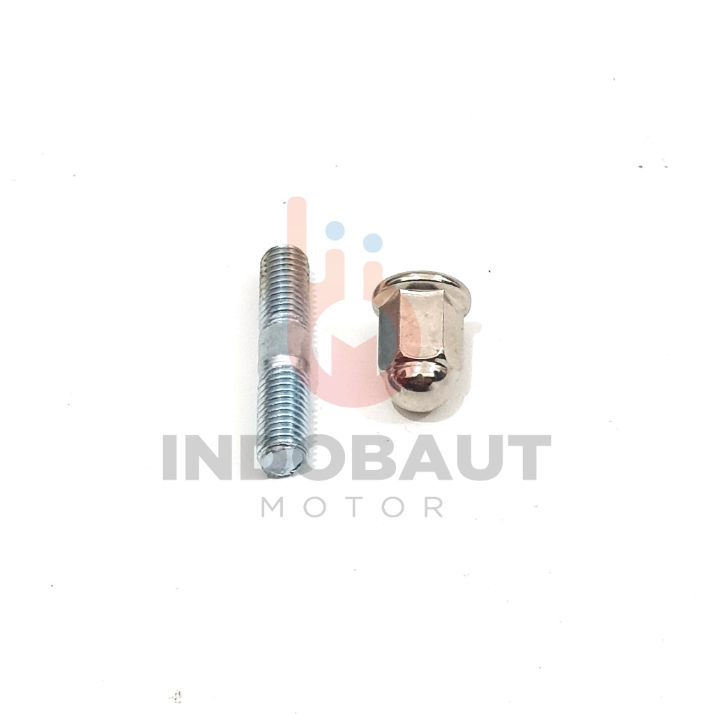 Jual Baut Mur Tanam Knalpot 7x7 M7 Beat Vario Scoopy Pcx 7mm Baut 11 ...