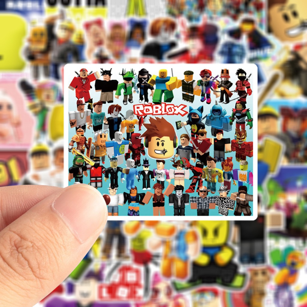 Jual STICKER VINIL ISI 50 PCS ROBLOX MOBILE GAME ANTI AIR AESTHETIC ...