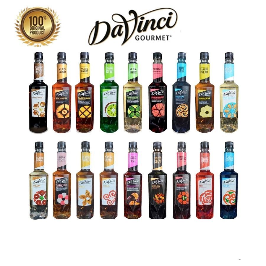 Jual DAVINCI SYRUP ALL VARIANT 750 ML | Shopee Indonesia