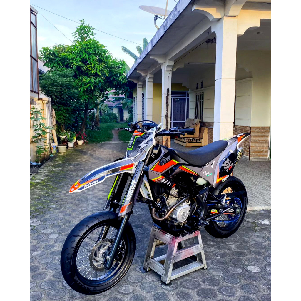 Jual Decal wr155 full body decal wr155 full body supermoto | Shopee ...