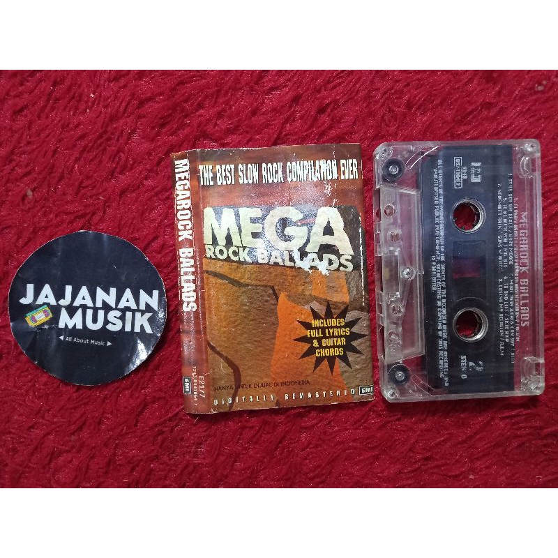 Jual Kaset Mega Hits Rock Ballads (Kompilasi) | Shopee Indonesia