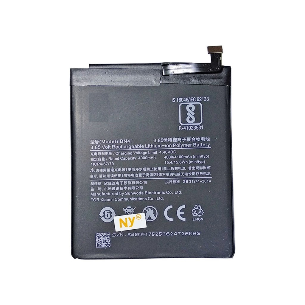 Jual BATERAI XOMI BN41 / REMI NOTE 4 BATTERY | Shopee Indonesia