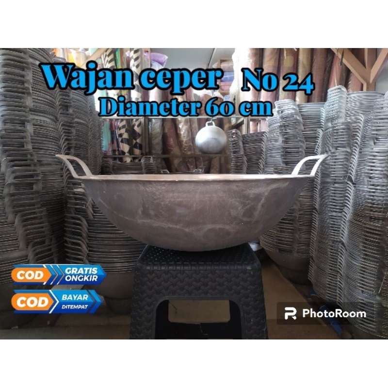Jual Kuali jumbo wajan besar No 24,No26 dan No 28kancah katel tebal ...