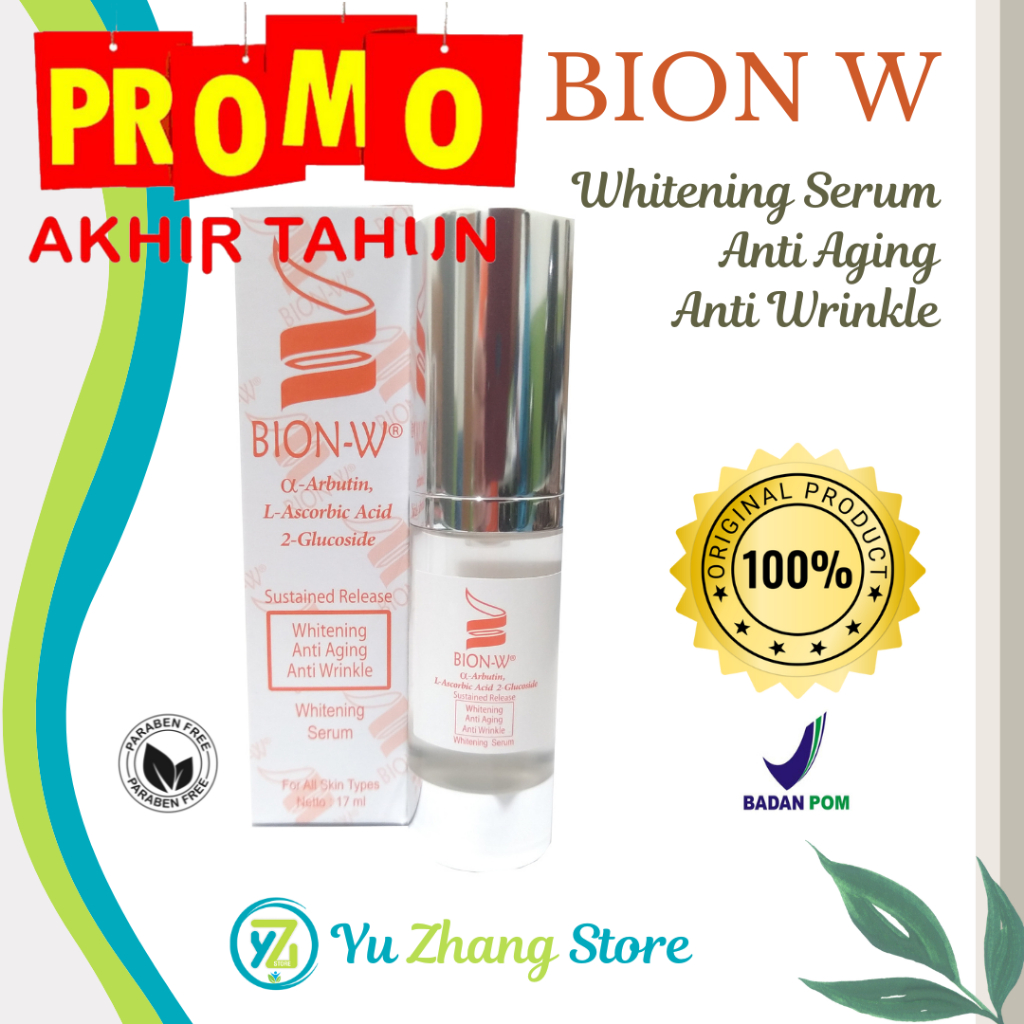 Jual BION W / WHITENING / KEMASAN BARU 17 ml (ORIGINAL) | Shopee Indonesia