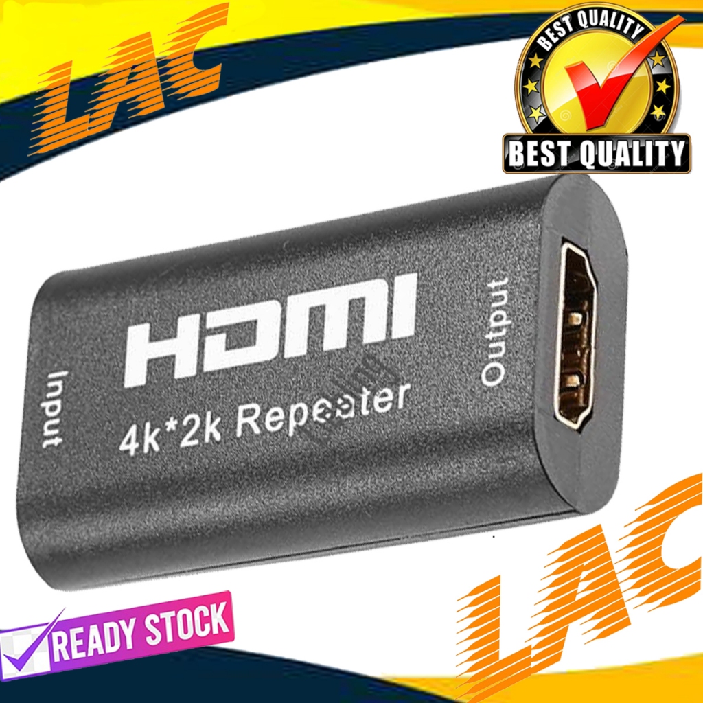 Jual Hdmi extender female Gender hdmi 4k*2k Repeater | Shopee Indonesia