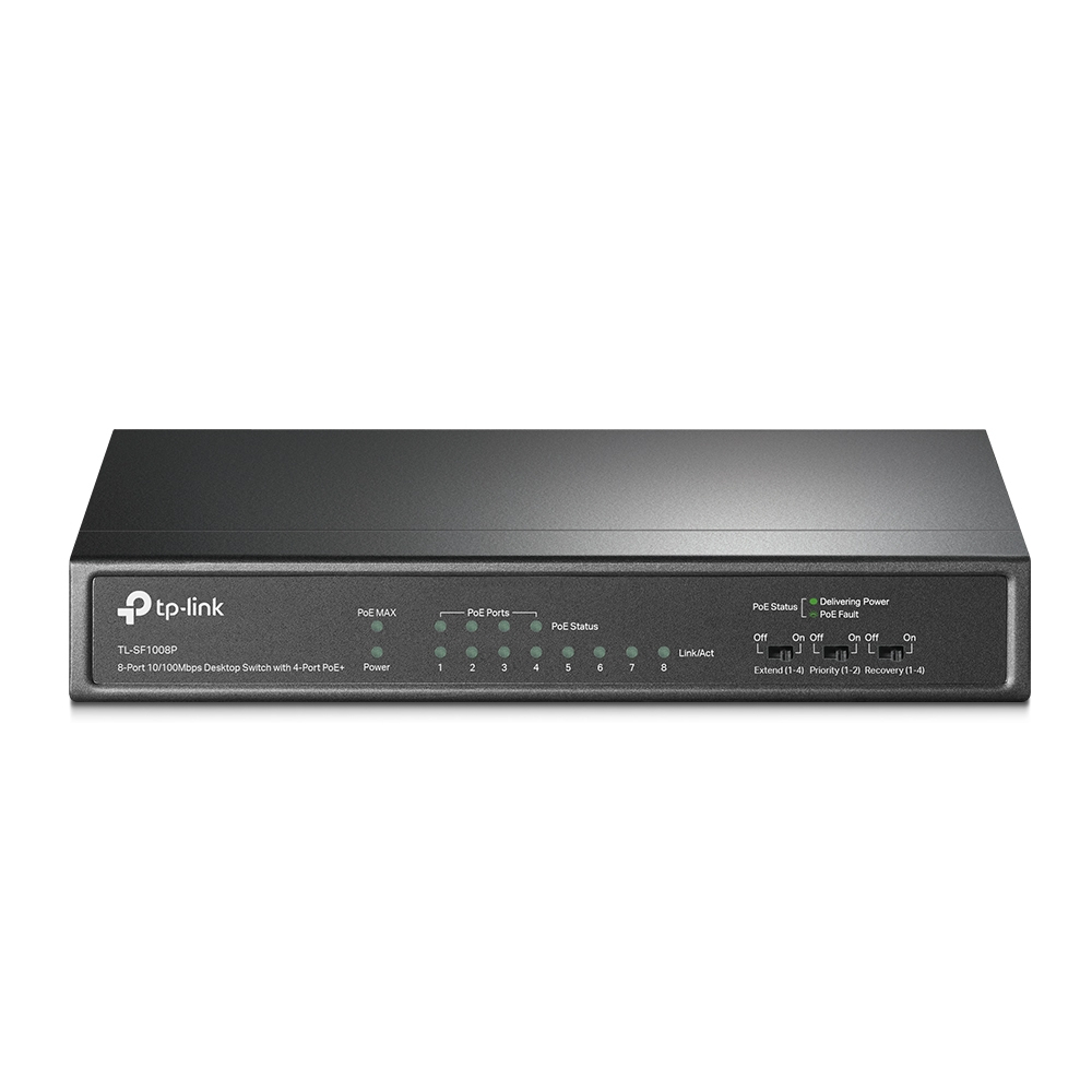 Jual TP-Link TL-SF1008P 8-port 10/100Mbps Desktop PoE Switch SF1008P ...