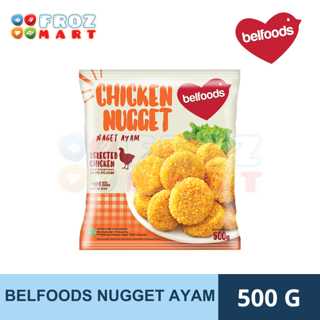 Jual Belfoods Favorite Chicken Nugget 500gr / Nuget Ayam / Naget ...