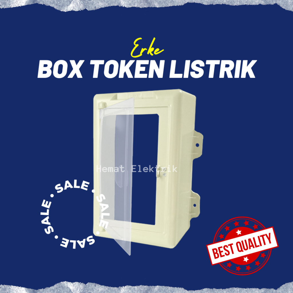 Jual Box Token Listrik Box KWH PLN Meteran Listrik Token / Boks Tutup ...