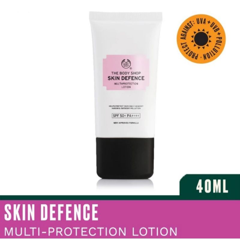 Jual The Body Shop Skin Defence Spf 50 uk 40ml | Shopee Indonesia
