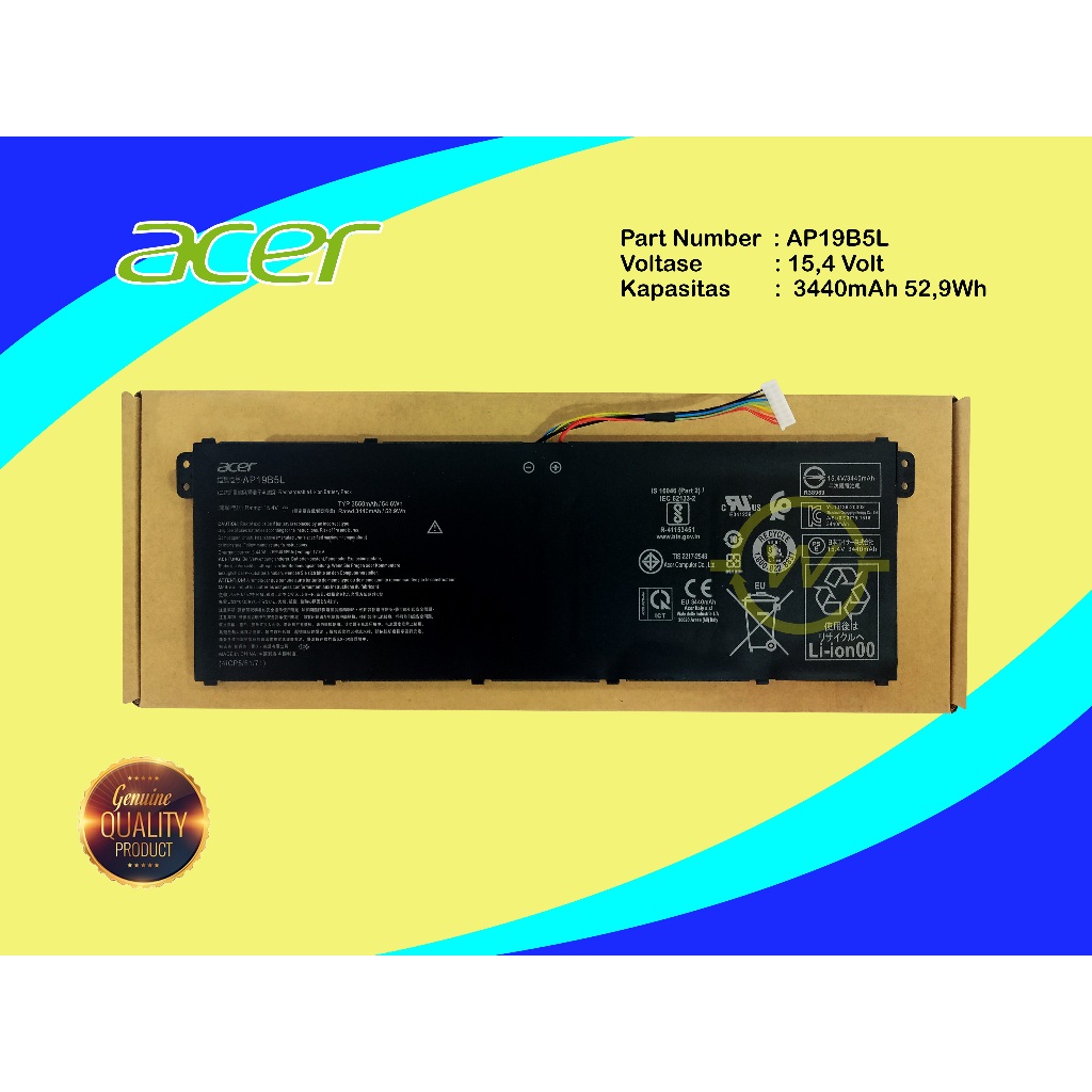 Jual Baterai Acer Aspire 5 A514-54 A315-58 A517-52 A715-41 Series ...