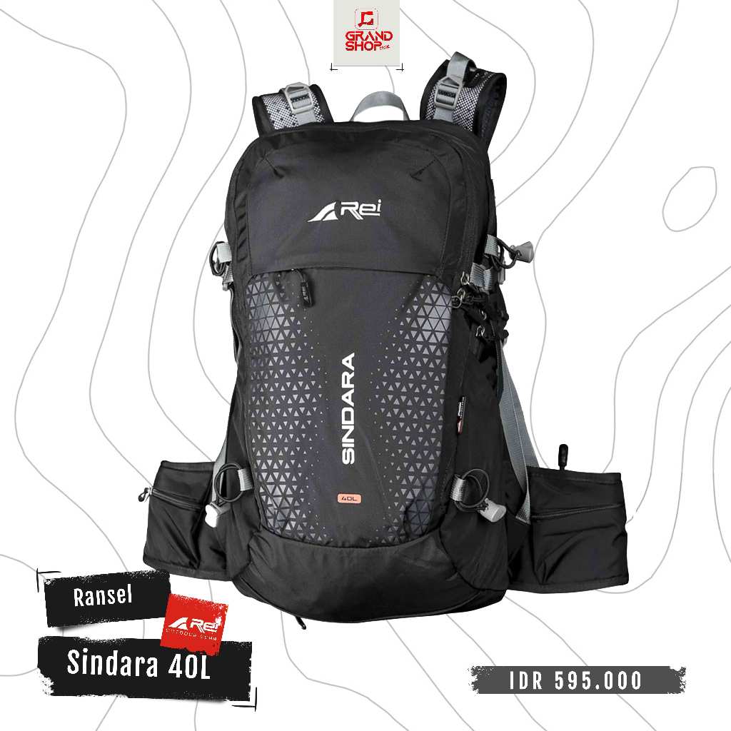 Jual Tas Ransel Gunung / Semi Carrier Sindara 40 Liter Arei Outdoorgear | Shopee Indonesia
