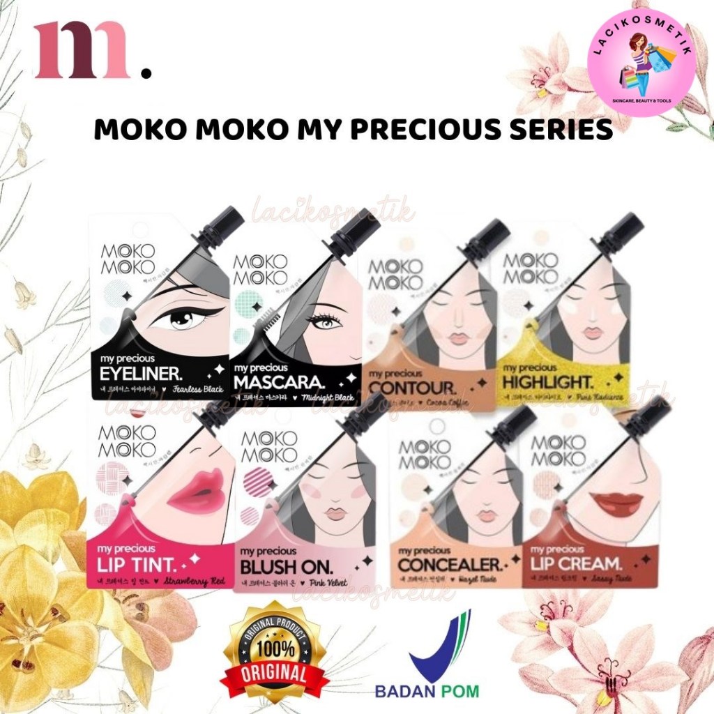 Jual LACIKOSME MOKO MOKO MY PRECIOUS SERIES - LIP TINT CREAM CONCEALER ...