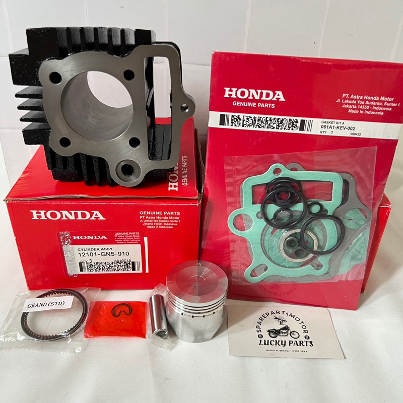Jual Blok Seher KOMPLIT (GN5) + Top Set untuk Grand, Supra Lama, Astrea ...