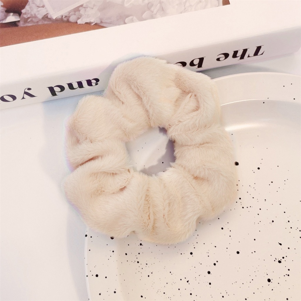 Jual Ikat Rambut Scrunchie Korea/Kunciran Cepol Rambut Lingkar Besar ...