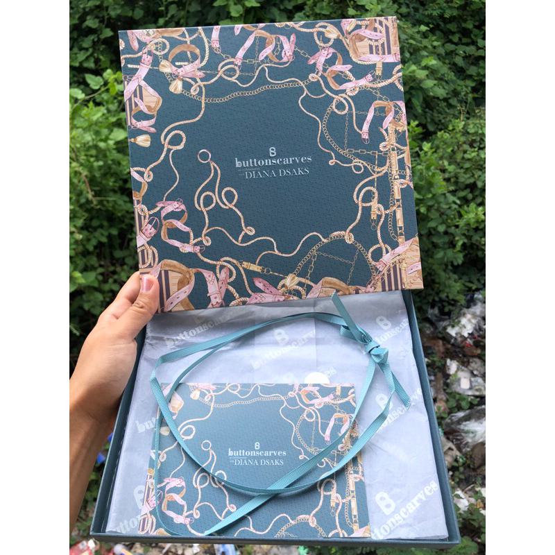 Jual Box Buttonscarves Original Lengkap (Box Only) | Shopee Indonesia