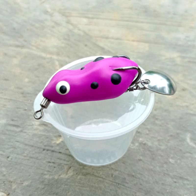 Jual Mini Soft Frog 3,5cm 5gr Blade - Umpan Casting Gabus / Haruan ...