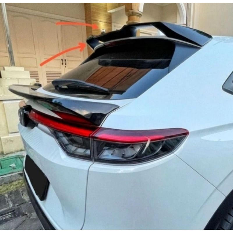 Jual Spoiler hrv 2022-2023 mugen style tanpa cat | Shopee Indonesia