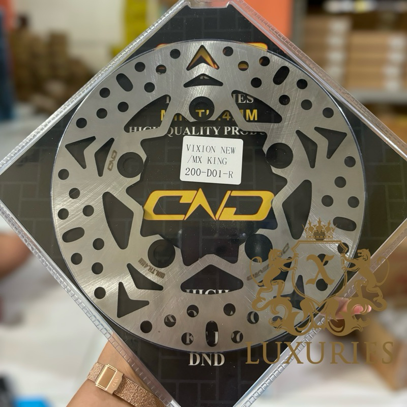 Jual Piringan Cakram Belakang Rear DELKEVIC Mx King New Vixion 200mm ...