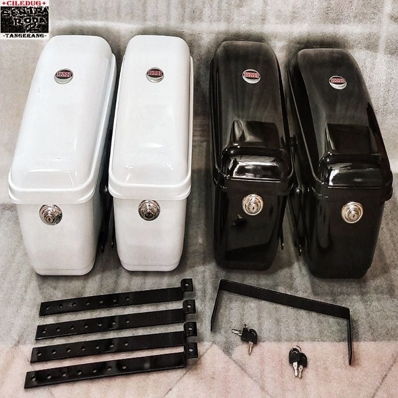 Jual Sepaket Box KMI model Touring / isi Paket 4Set Box KMI | Shopee ...
