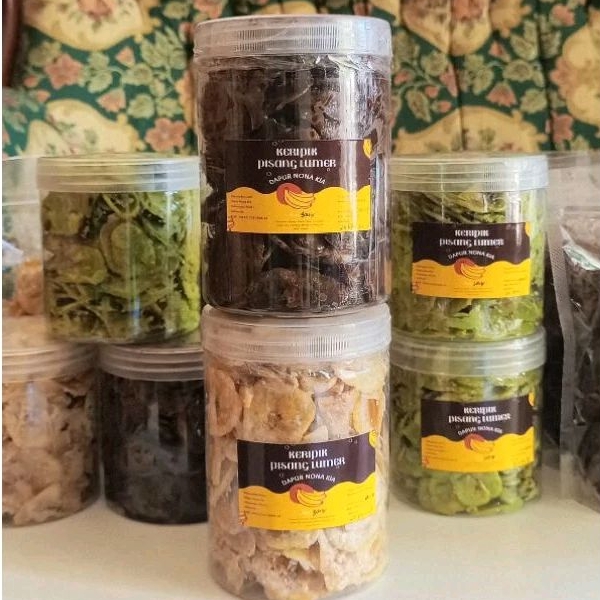 Jual Dapur Nona Kia Keripik Pisang Lumer 300g Kemasan Toples Besar ...