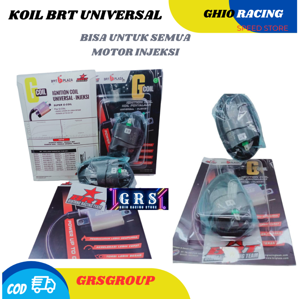 Jual Koil BRT Pcx Adv Aerox Nmax Vario Beat Deluxe Beat New Scoopy New ...