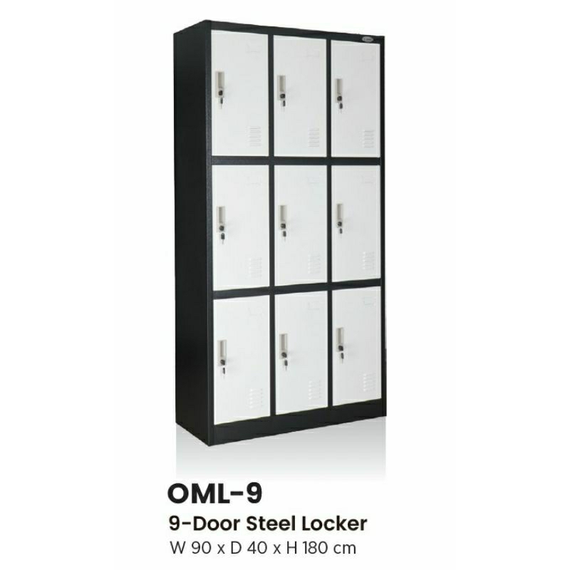 Jual Locker Besi/Locker Kantor OML-9/OML-12 OVISPRO | Shopee Indonesia