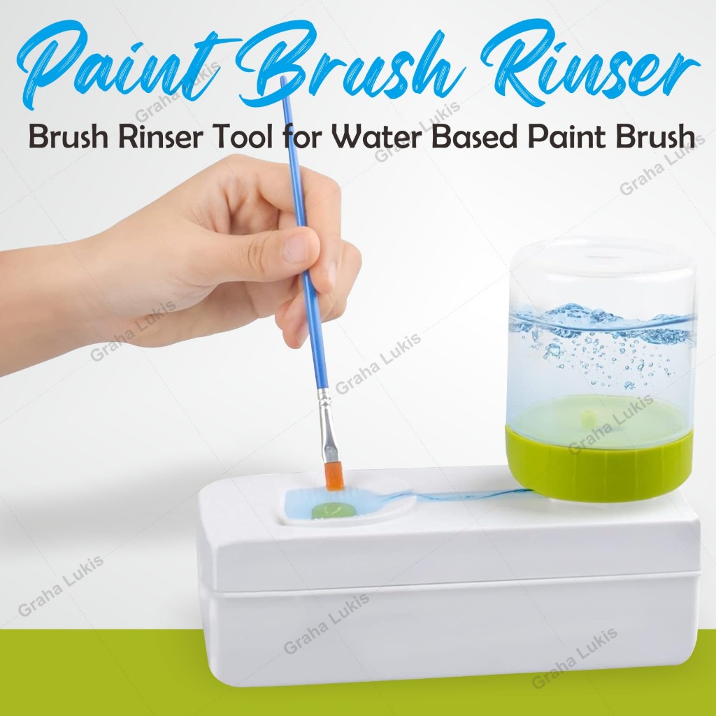 Jual AMADEO Paint Brush Rinser - Washer Dispenser 250ml BW-2010 ...