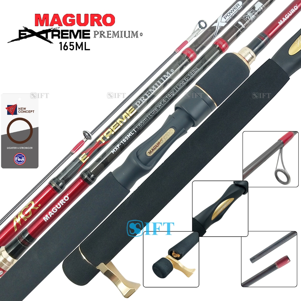 Jual Joran MAGURO EXTREME PREMIUM | Fuji Guides | X-Power Carbon | Competition Rod | Harian ...