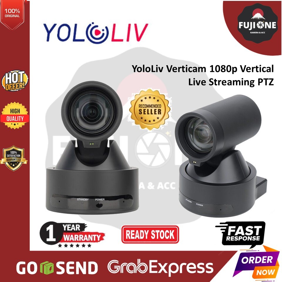 Jual YoloLiv Verticam 1080p Vertical Live Streaming PTZ Camera with 12x ...