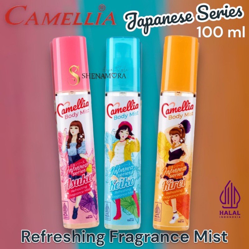 Jual Camellia Body Mist Japanese Series 100 mL | Shopee Indonesia