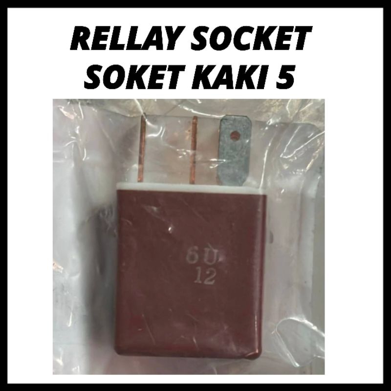 Jual RELAY RELLAY SOCKET SOKET KAKI 5 PIN | Shopee Indonesia