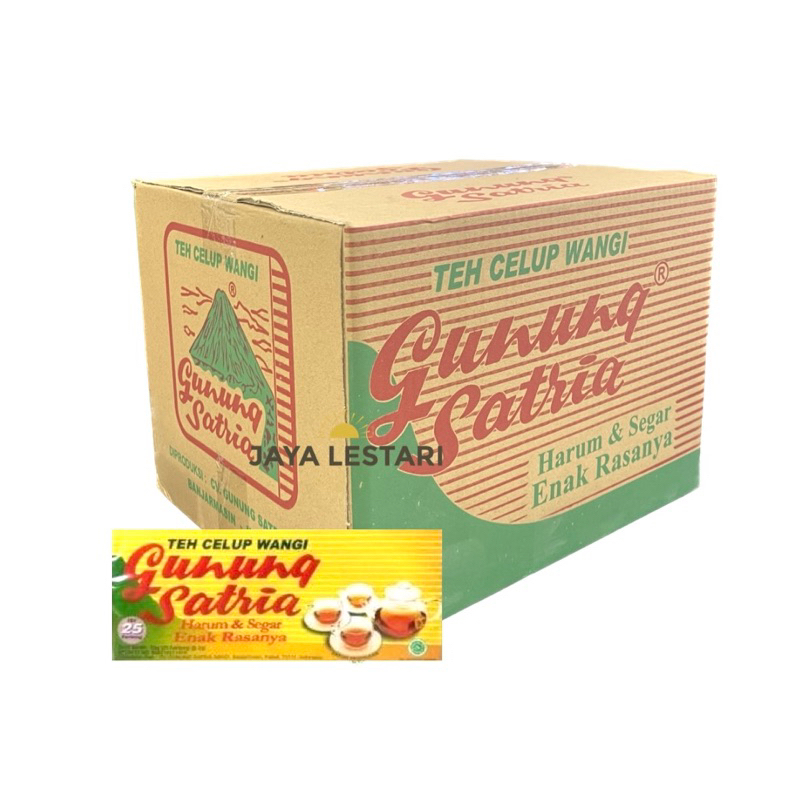 Jual Teh Gunung Satria (Isi 48/Karton) (2 Varian Rasa) | Shopee Indonesia