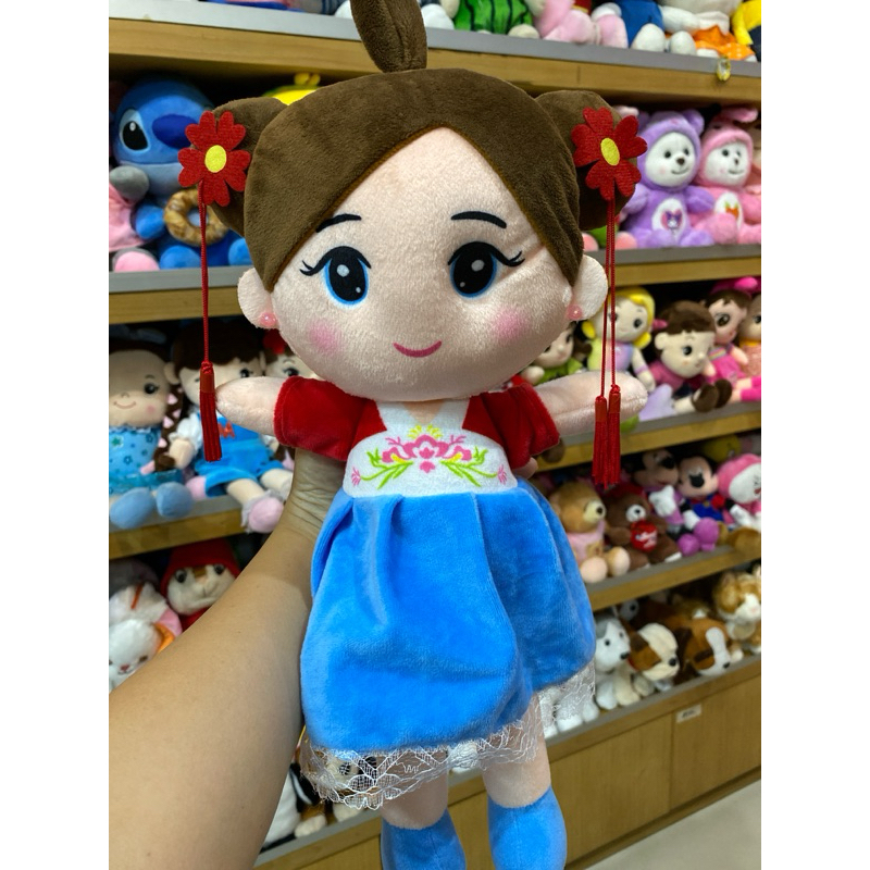 Jual boneka anak perempuan cantik doll girl cindy hanbok baju korea ...